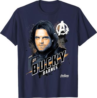 MARVEL Avengers Infinity War Bucky Barnes Graphic T-Shirt T-Shirt