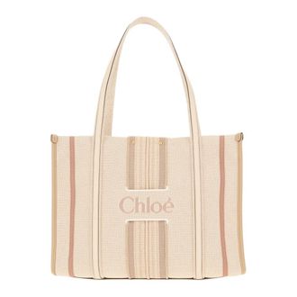 Chlo&eacute; Woody Loop Kleine Schultertasche - - Bags - Damen - Beige - ONE SIZE