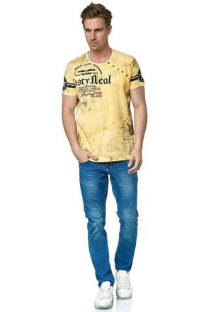Rusty Neal T-Shirt mit coolem Logo-Print