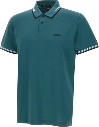 HUGO BOSS Homme, Tops, Vert, Taille: M Paul Polo