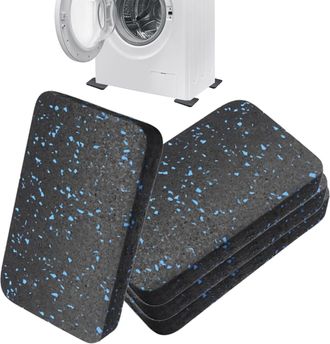 Generico Teppichaufkleber, Bodenschutz ohne Verrutschen und Geräuschentwicklung, dickes Gummikissen zur Reduzierung von Vibrationen und Lärm, kompatibel mit La