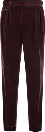Brunello Cucinelli PAL Pantalone Leis. - - Trousers - Herren - Lila - L
