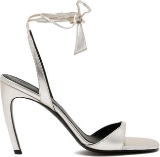 The Attico Femme, Chaussures, Gris, Taille: 36 EU Ora Sandal