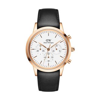 Daniel Wellington Iconic Chronograph Sheffield - Homme - Accessoires - Jaune - Taille: ONE Size