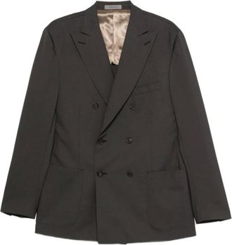 Corneliani Homme, Vestes, Gris, Taille: 2XL Completo doppiopetto