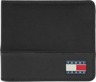 Tommy Jeans Geldb&ouml;rse Tjm Heritage Cc Wallet AM0AM13865 Schwarz
