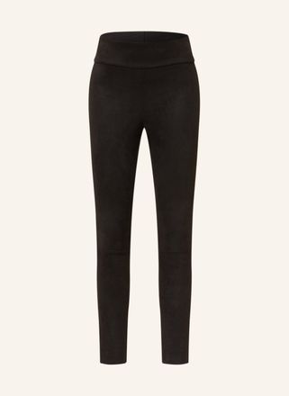 Juvia Leggings Elena In Lederoptik schwarz
