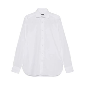 Ermenegildo Zegna Trofeo Milano Langarm-Anzughemd - - Shirts - Herren - Wei&szlig; - 2XL