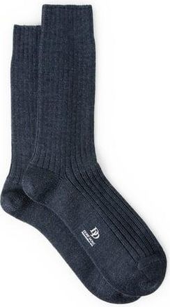 Doré Doré Chaussettes hautes côtelées