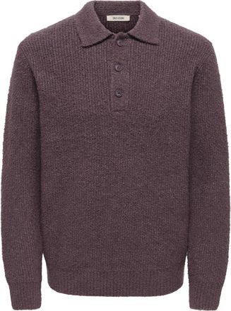 Only & Sons Onsdale RLX Ls Polo Knit Noos