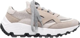 Brunello Cucinelli Trekk Low-top Sneakers - - Shoes - Damen - Beige - 38 EU
