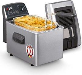 Fritel Fritel Friteuse Turbo SF 4170-3 L - 2400 W - Couvercle avec filtre + Fen&ecirc;tre de contr&ocirc;le - 2 &agrave; 4 personnes - Huile + graisse solide