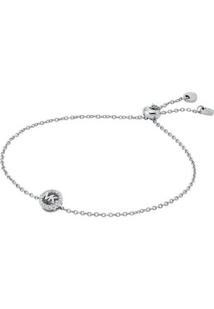 Michael Kors Womens Silver Semi precious with slider closure bracelet