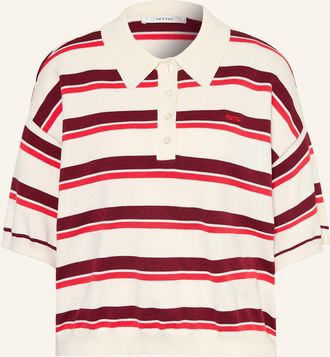 Gestuz Strick-Poloshirt Gztaia rot