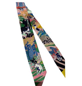 Herm&egrave;s En Liberte Silk Twilly