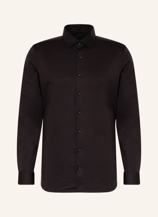 Olymp Jerseyhemd No. Six 24/Seven Super Slim schwarz