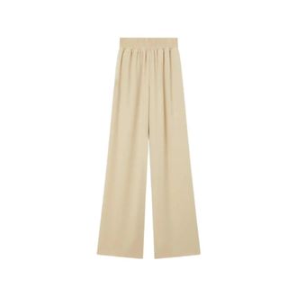 Joseph Femme, Pantalons, Beige, Taille: 42 FR Nour Pant Satin Twill