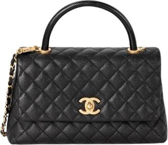 Chanel Sac &agrave; main Coco Handle Pre-owned - Femme - Pre-owned - Noir - Taille: ONE Size