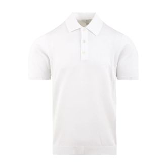 Malo Shaved Kurzarm-Polohemd - - Tops - Herren - Wei&szlig; - M