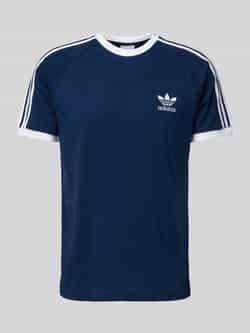 adidas Originals T-Shirt mit gerippten Abschl&uuml;ssen