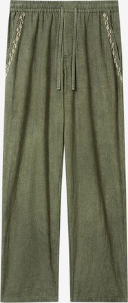 Isabel Marant Pantalon Zabel - Homme - Clair Kaki - Taille XS - Isabel Marant