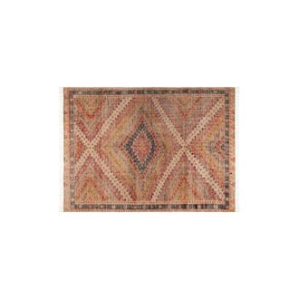 Loberon In- & Outdoor-Teppich Mildura - Warme Farbschattierungen - Robustes Design - 140x200 cm - Wohntextilien - PET, bunt