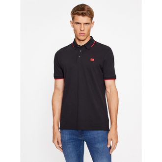HUGO BOSS Hugo Poloshirt Deresino232 50490775 Schwarz Slim Fit