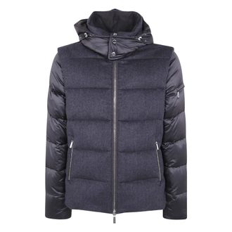 Moorer Casciano Jacket - Homme - Vestes - Gris - Taille: S
