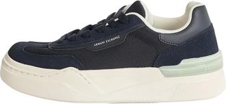 A|X Armani Exchange Homme, Chaussures, Bleu, Taille: 43 EU Xm002688 Baskets