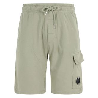 C.P. Company Light Fleece Cargo Lens Sweatshorts - - Shorts - Herren - Grau - S