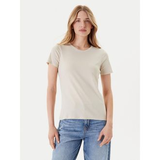 Benetton United Colors Of Benetton T-Shirt 3GA2E16A0 Beige Regular Fit