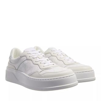 Gucci Sneaker - Chunky Leather Sneaker With Logo Detail - Gr. 35 (EU) - in Wei&szlig; - f&uuml;r Damen