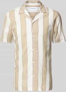 Lindbergh Relaxed Fit Freizeithemd aus Baumwoll-Leinen-Mix