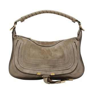 Chlo&eacute; Femme, Sacs, Brun, Taille: ONE Size Small Marcie Shoulder Bag