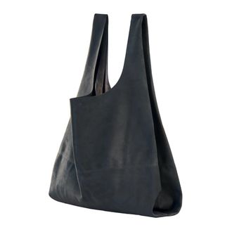 Cortana XL Shopper Bag aus Wildleder - - Bags - Damen - Schwarzk - ONE SIZE