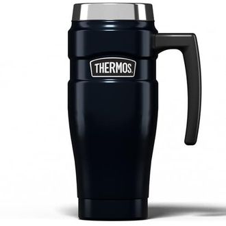 Thermos 101829 Stainless King Reisebecher, Mitternachtsblau, 470 ml, groß