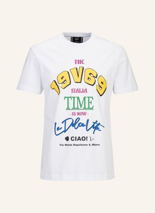 19V69 19V69 Italia T-Shirt Rafael Ciao weiss