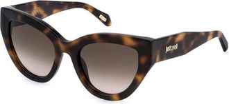 Just Cavalli Femme, Accessoires, Brun, Taille: 53 MM Sjc143 Lunettes de soleil