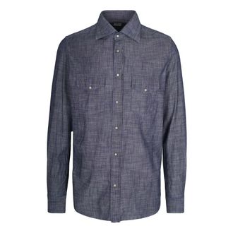 Eleventy Herren, Shirts, Blau, 2XLGr&ouml;&szlig;e