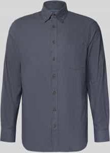 Christian Berg Freizeithemd mit Knopfleiste