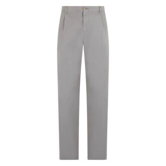 Fedeli Homme, Pantalons, Gris, Taille: 4XL Pantalon &Eacute;l&eacute;gant