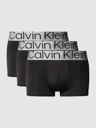 Calvin Klein Underwear Trunks mit Logo-Bund im 3er-Pack