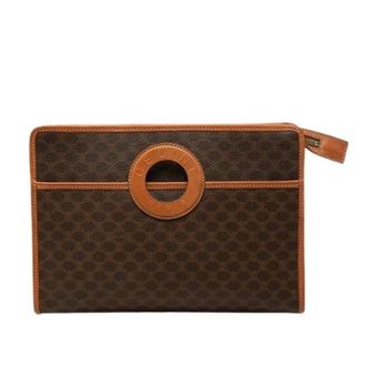 Celine Pre-owned Vintage Clutch - Femme - Pre-owned - Brun - Taille: ONE Size