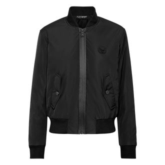 Plein Sport Femme, Vestes, Noir, Taille: 46 FR Bomber Vestes