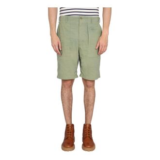 Engineered Garments Fatigue Short - - Shorts - Herren - Gr&uuml;n - M