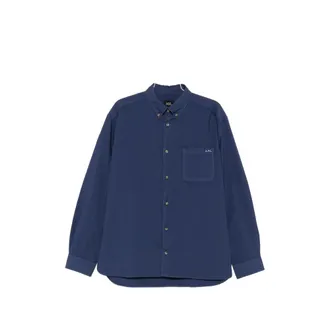 A.P.C. A. p.c. Button-fastening Pocket Shirt