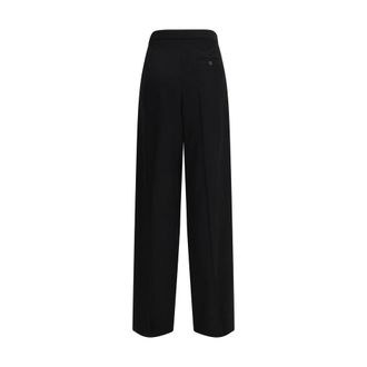 Balenciaga Womens Black Cotton Pantsuit Clothing