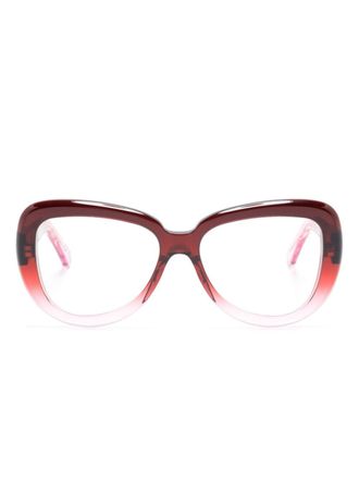 Marni Eyewear Brille im Cat-Eye-Design - Rosa
