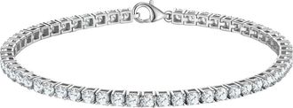 Trilani Armband - Sterling Silber Armband Zirkonia - Gr. 19 CM - in Silber - f&uuml;r Damen