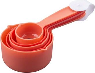 Dr. Oetker Messl&ouml;ffel-Set Classic - 5-teiliges Set f&uuml;r pr&auml;zises Abmessen, 1 Cup, 1/2 Cup, 1/3 Cup, 1/4 Cup, 1/8 Cup, stapelbar & sp&uuml;lmaschinengeeignet